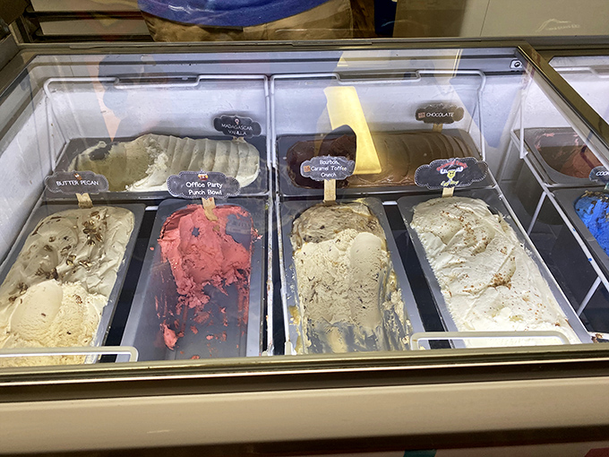 Ice cream's version of a paint palette. Each creamy hue represents a different journey&mdash;from coffee-infused daydreams to berry-filled fantasies.