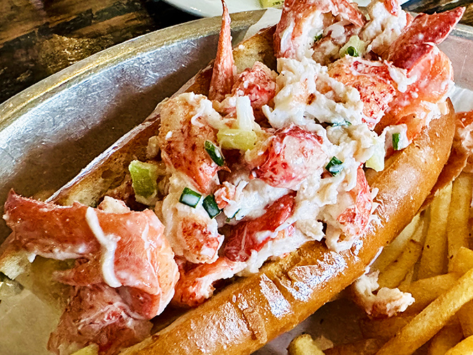 Not just a sandwich, but a religious experience. This lobster roll has converted more Californians than meditation and yoga combined.