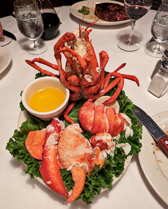 This isn't just seafood, it's a crustacean celebration that makes you wonder why we don't all live by the Chesapeake Bay.
