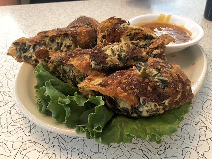 Not your grandmother's egg rolls (unless your grandmother was a culinary genius). These crispy treasures blend Southern comfort with creative flair.