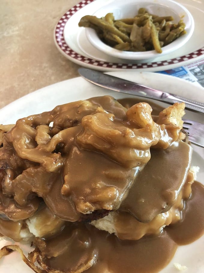 Meatloaf and mashed potatoes &ndash; the comfort food equivalent of a warm hug from someone who really means it.