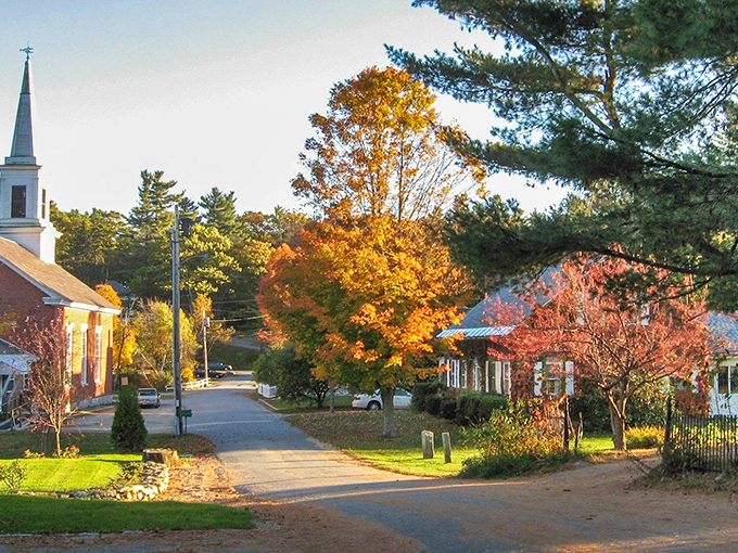 Autumn in Harrisville isn't just a season&mdash;it's a masterclass in color theory that makes even the most jaded New Englander stop and stare.