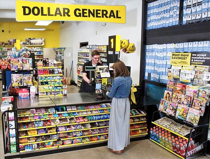 Where transactions become interactions&mdash;the checkout counter is command central for community connections and last-minute candy bar decisions.