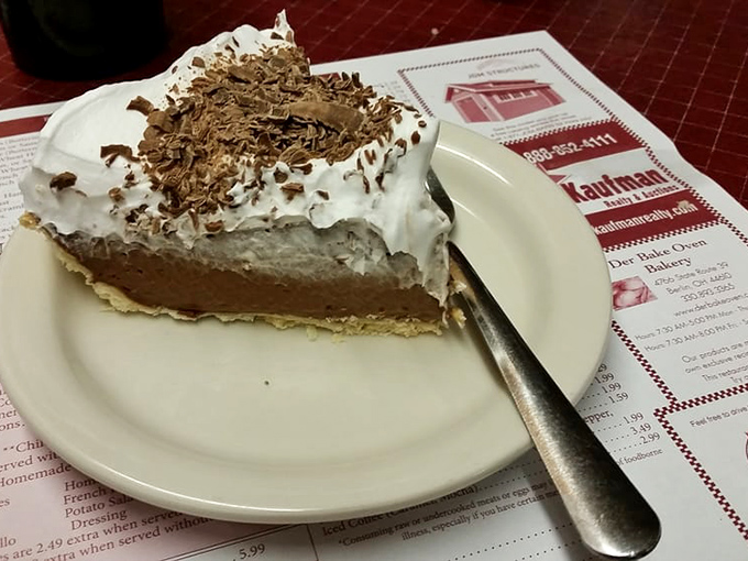 The chocolate-topped peanut butter pie doesn't need a fancy pedigree&mdash;it just needs your undivided attention and possibly a moment of silence.