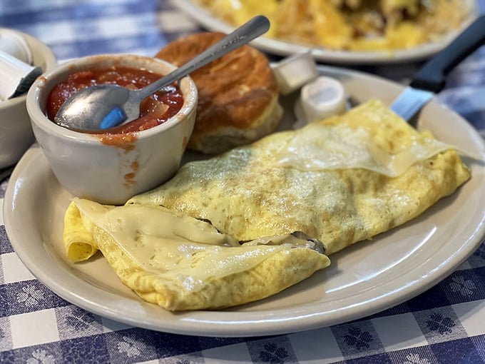 Not all heroes wear capes &ndash; some fold themselves into perfect yellow envelopes of eggy goodness with a side of homemade salsa.