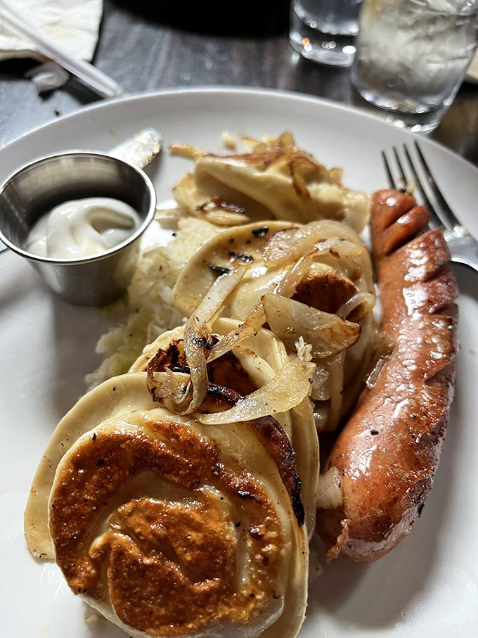Pierogi and kielbasa: Cleveland's dynamic duo that proves Eastern European grandmothers knew exactly what they were doing all along.