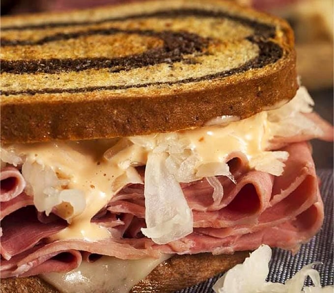 The Reuben at Brady's doesn't just stack meat and sauerkraut&mdash;it architects them into a masterpiece of texture and flavor on marble rye.