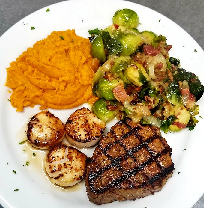Perfectly cross-hatched grill marks on this steak aren't just for show&mdash;they're flavor geography mapping out your next several moments of bliss. 