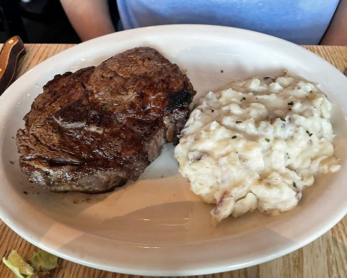 This ribeye and potato casserole combo isn't just dinner &ndash; it's therapy on a plate after a long day of vacation activities.