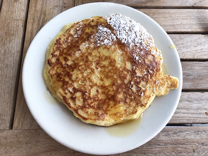 The ricotta pancake that launched a thousand Instagram posts&mdash;perfectly golden with a dusting of powdered sugar like fresh San Francisco fog.