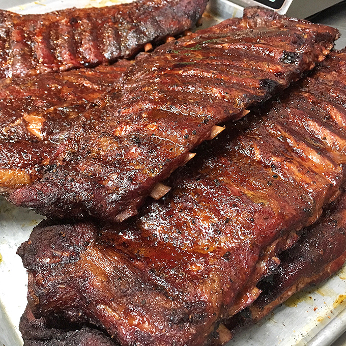 These ribs have the perfect bark&mdash;not the kind that grows on trees, but the kind that makes barbecue aficionados weak at the knees.