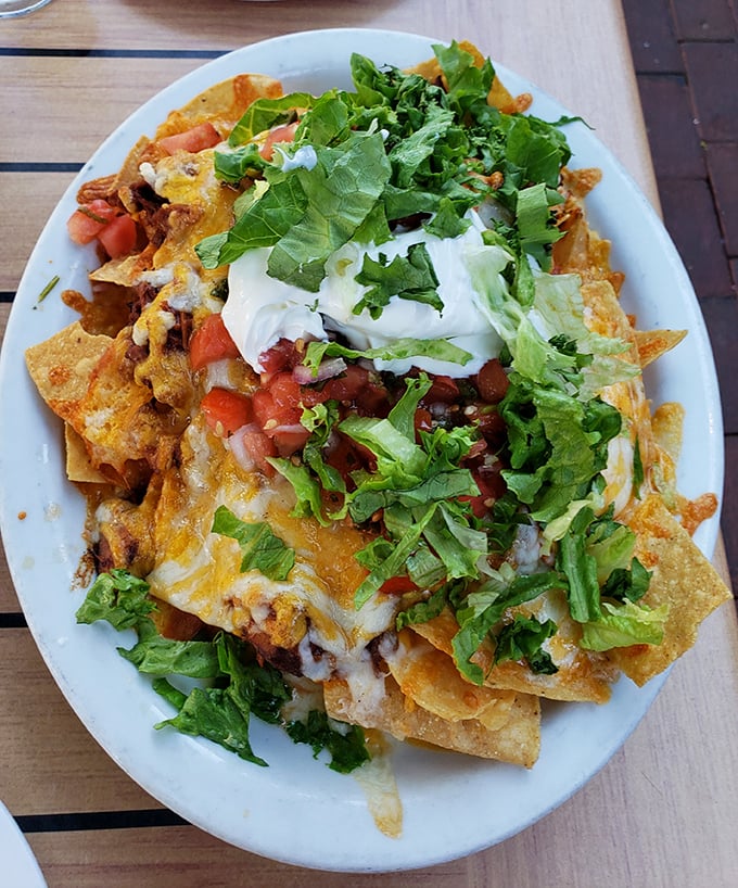 These loaded nachos aren't just a starter&mdash;they're practically a declaration of delicious independence with every colorful, cheese-draped bite.