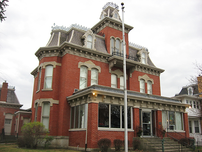 Victorian architecture that makes HGTV renovators weak in the knees &ndash; this historic brick beauty has witnessed more than a century of Bluffton life.