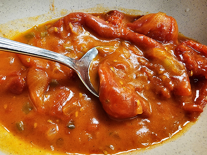 Brunswick stew that looks like it's been simmering since your grandparents' first date&mdash;rich, tomato-based, and packed with tender morsels that comfort the soul.