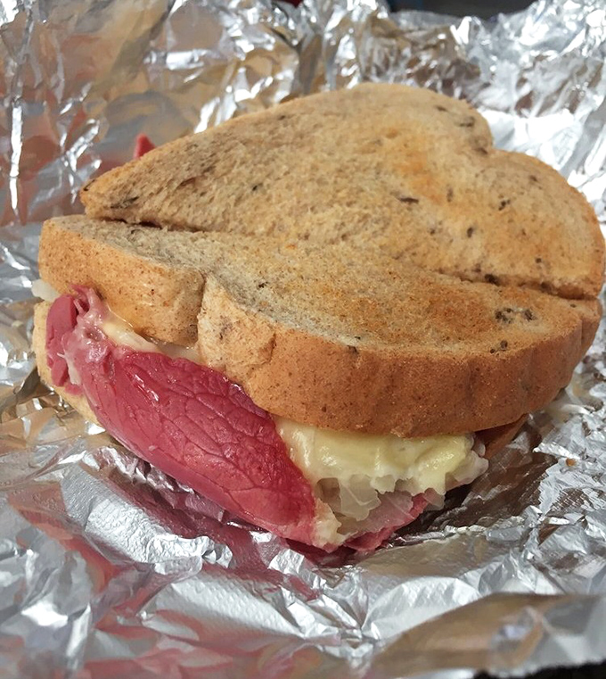 This isn't just a sandwich&mdash;it's a masterpiece on rye. The perfect ratio of meat to kraut that would make even New York delis jealous.