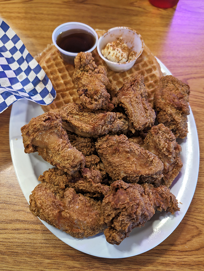 The classic combination that proves breakfast and dinner should never be strangers. A marriage of flavors that just works.