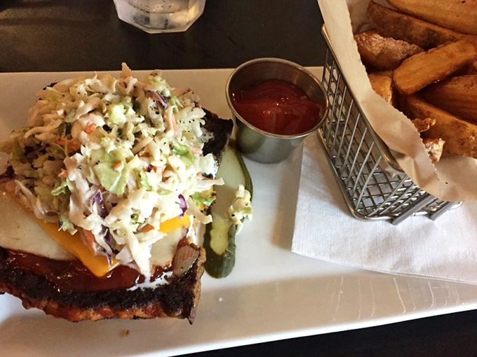 The famous Meatloaf Meltdown sandwich proves that sometimes the best things come between two slices of bread.