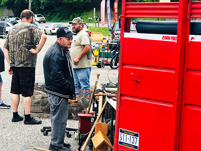 The outdoor section brings the treasure hunt into the sunshine, where haggling becomes an Olympic sport worthy of gold medals.