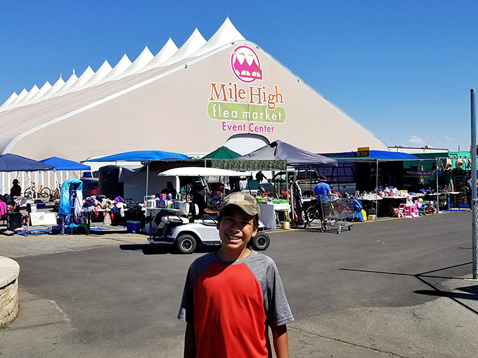 The Mile High Event Center stands as the market's crown jewel, where indoor vendors offer respite from Colorado's famous "four seasons in one day" weather patterns.