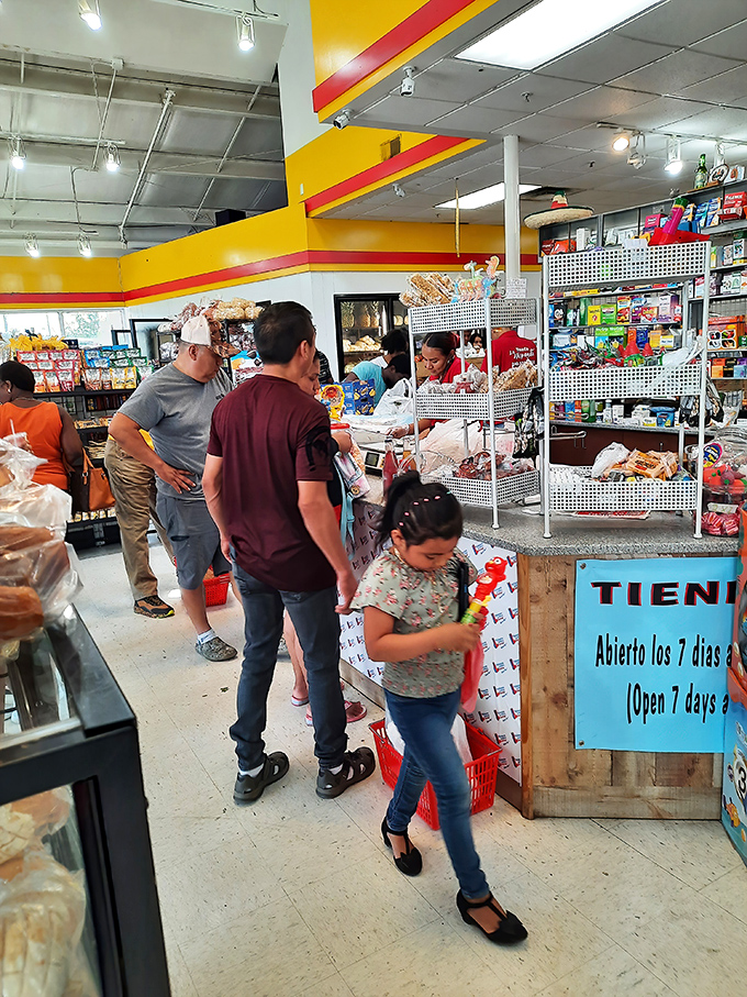 The market's aisles become impromptu community gathering spots where families shop together and weekend traditions are born.