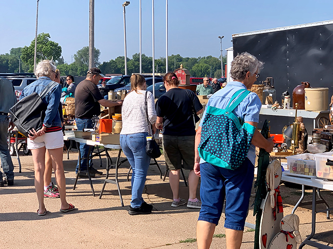Browsers become detectives here, examining each piece like it holds the secret to forgotten American craftsmanship.