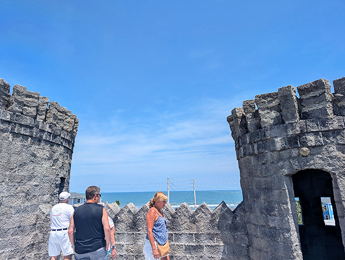 From the castle's upper reaches, visitors discover breathtaking views of the Atlantic Ocean&mdash;a royal perspective you won't find at typical Florida attractions.