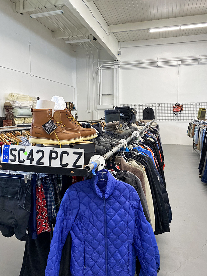 The clothes section is meticulously organized&mdash;a far cry from the jumbled bins at lesser thrift stores. Shoe heaven exists!