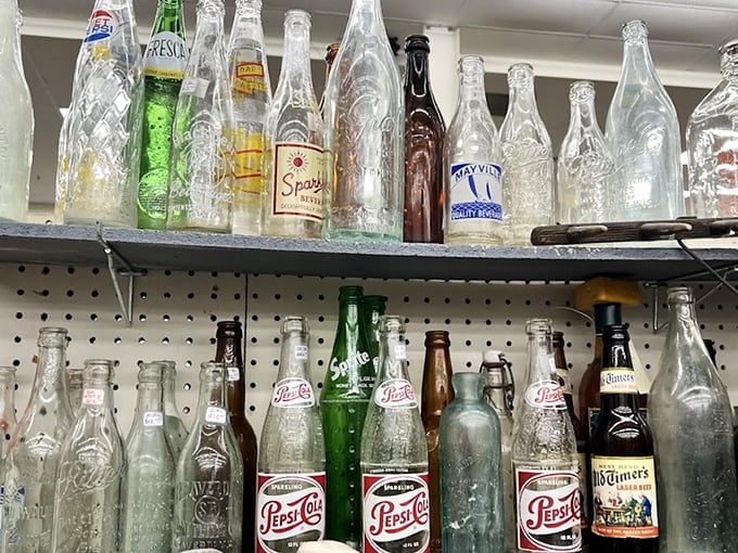 A fizzy trip through beverage history&mdash;these vintage bottles once delivered Pepsi, Squirt, and local sodas to thirsty Wisconsinites before recycling was cool.