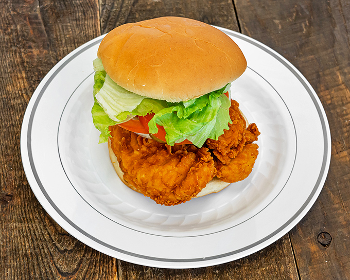 The chicken sandwich that makes you question why you ever waited in those trendy fast-food lines. Simple, honest, and absolutely magnificent.