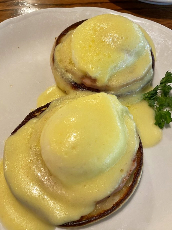 Eggs Benedict done right is breakfast's version of a perfect symphony&mdash;these golden-topped beauties would make any brunch aficionado weep with joy.