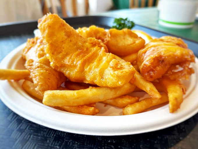 Golden-battered fish and chips that crackle with each bite&mdash;the kind that makes you wonder why you ever settled for frozen fish sticks in your formative years.
