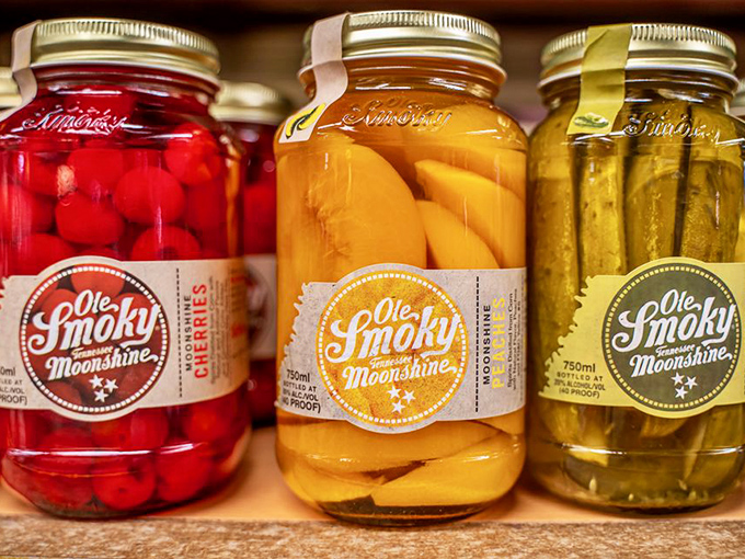 Moonshine magic in mason jars! These colorful Ole Smoky concoctions&mdash;from cherries to peaches&mdash;bring Appalachian spirit to Ohio with a fruity twist.