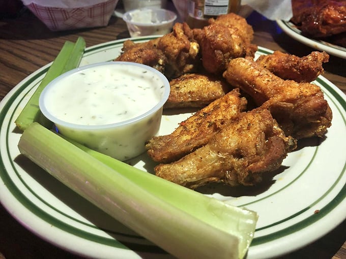 Classic wings served with cooling ranch and celery&mdash;a time-honored combination that proves some traditions exist for very good reasons.