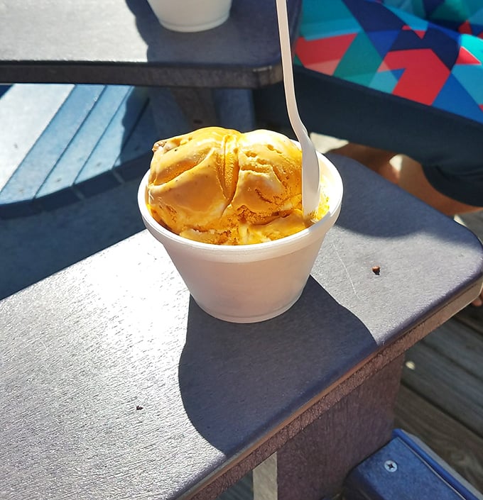 Island sunshine meets frozen perfection. This isn't just ice cream &ndash; it's the kind of sweet memory that follows you home long after vacation ends.