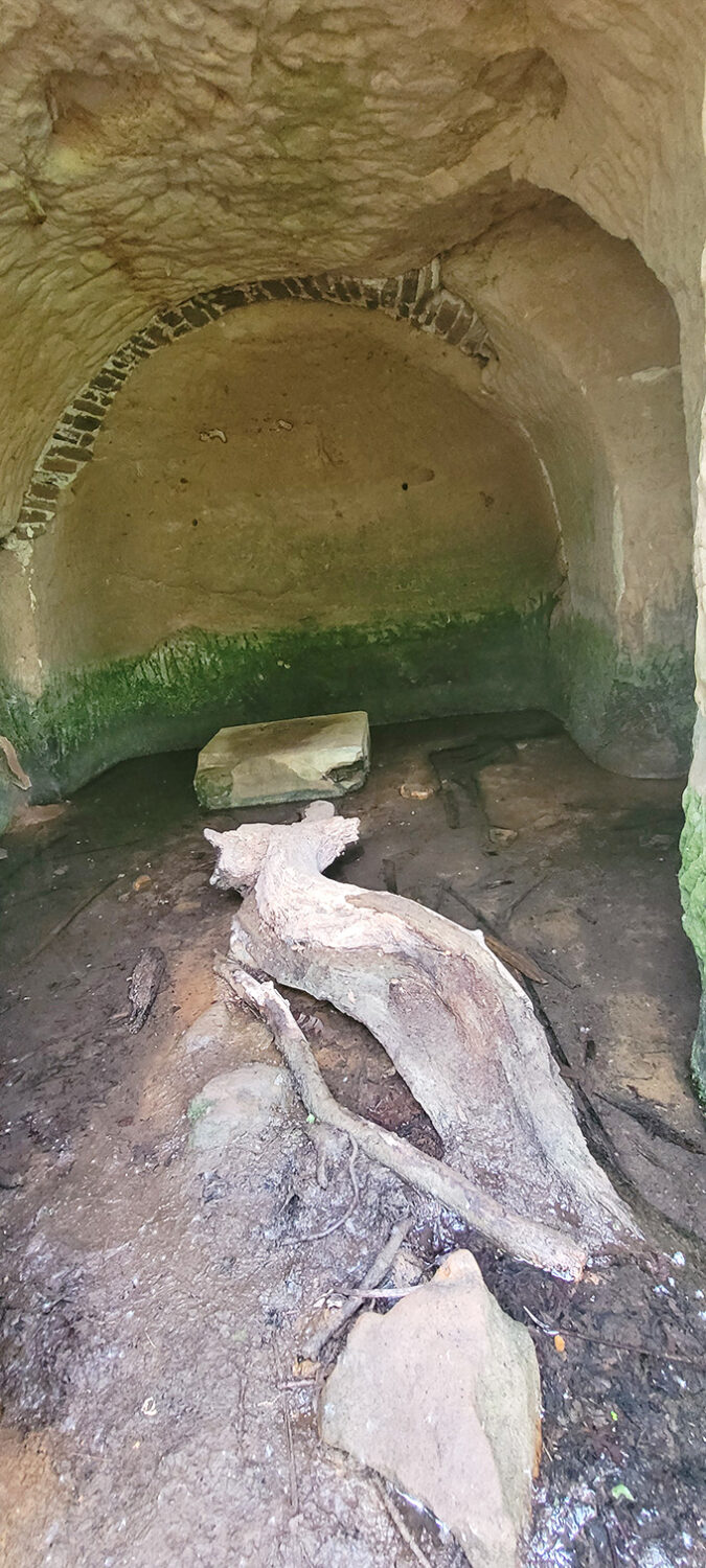 Step inside to find nature's original brick oven&mdash;complete with rustic stone archway that would make any modern architect jealous.