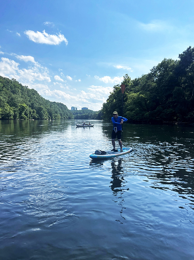 Urban paddleboarding: where you can conquer rapids with Atlanta's skyline as your cheerleader. Talk about a split personality adventure!