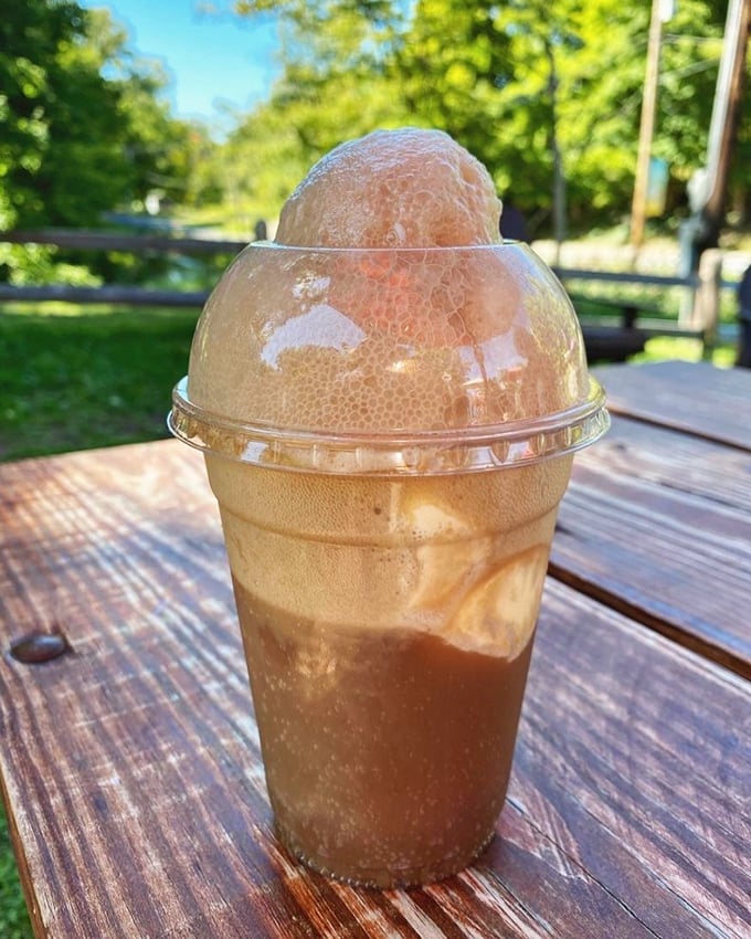 The perfect root beer float isn't just a drink, it's a chemistry experiment where carbonation meets creaminess in foamy perfection.