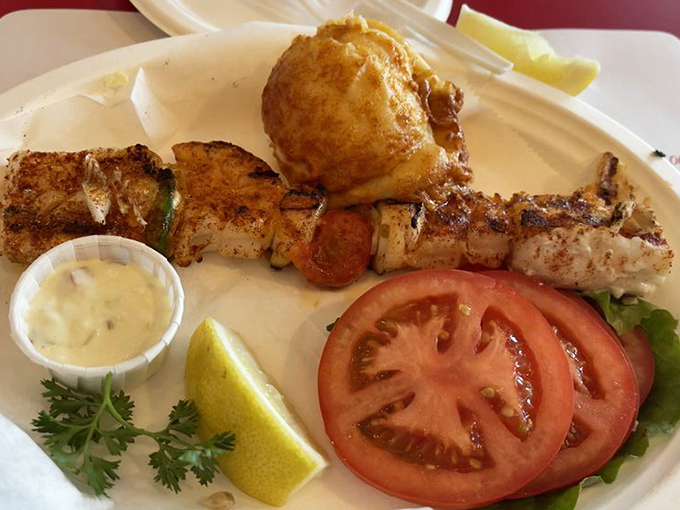 Perfectly grilled seafood skewers that transform dinner into an edible adventure worth writing home about. 