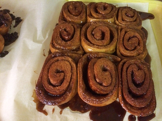 These sticky buns have that perfect spiral&mdash;like the universe itself organized around the principle that cinnamon and caramel should be together.