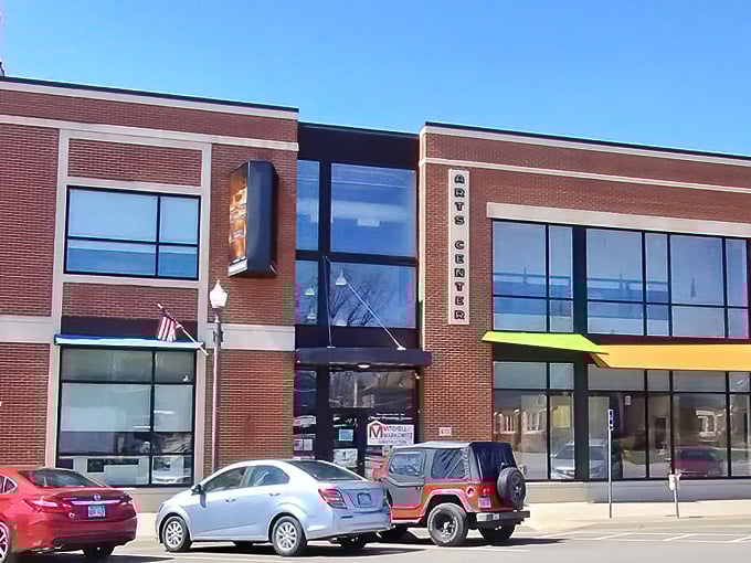 Modern meets historic in Emporia's civic buildings. This blend of brick and glass creates spaces where community happens naturally.