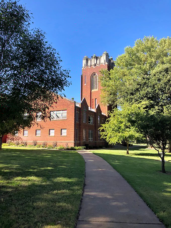 Northwestern Oklahoma State University's stately architecture adds character to Alva, bringing educational opportunities and cultural events to this affordable community.