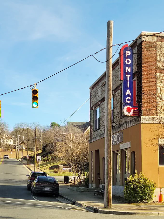 Albemarle's Depot Street showcases the town's commitment to preserving its past while embracing the future.