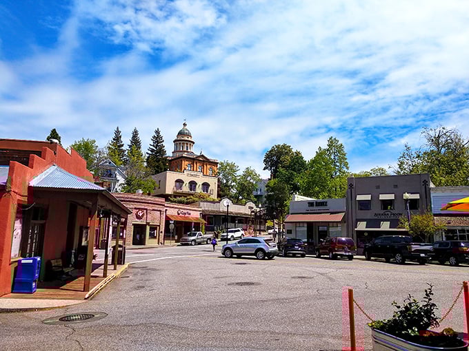 Auburn's historic downtown streets offer a perfect blend of Gold Rush heritage and modern small-town charm.