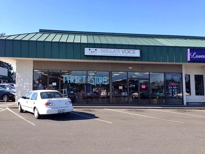 Bella's Voice - where shopping with heart meets shopping with style. Even the building looks happy to see you!