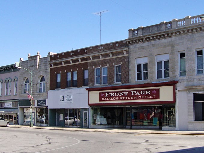 Carthage's historic buildings stand shoulder to shoulder, like old friends who've weathered a century of changes together.