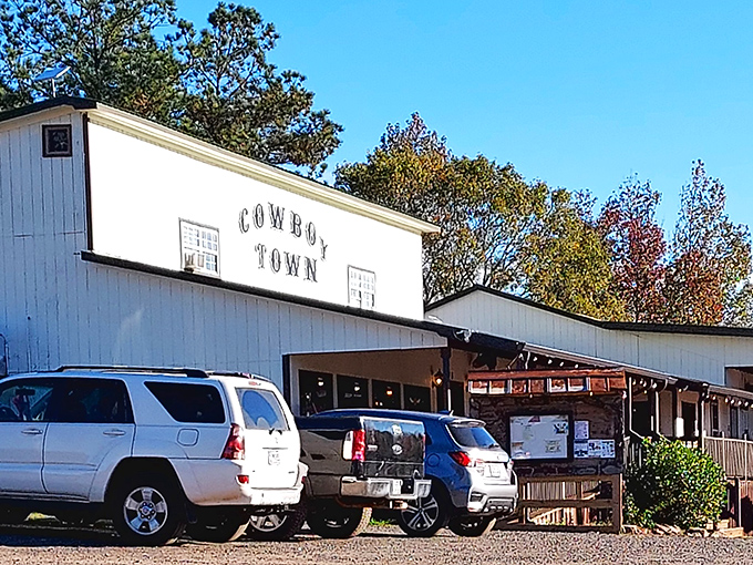 Cowboy Town's humble exterior belies the bold flavors within &ndash; like finding a gold nugget in a dusty old pan.