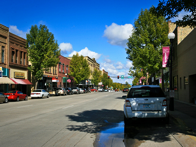 Crookston's downtown might be quiet, but those historic brick buildings speak volumes about affordable small-town living.
