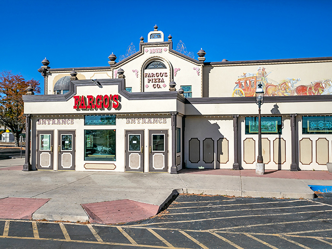 Fargo's looks like what would happen if a Victorian mansion and a pizzeria had an absolutely delicious baby.