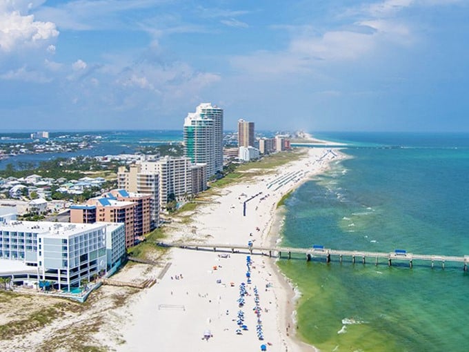 Gulf Shores' pristine beaches and azure waters offer Caribbean views at Alabama prices&mdash;who needs Cancun when paradise is this affordable?
