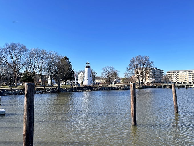The iconic lighthouse stands sentinel over Havre de Grace's affordable waterfront living. Some things in life are priceless, even when the town itself is budget-friendly.